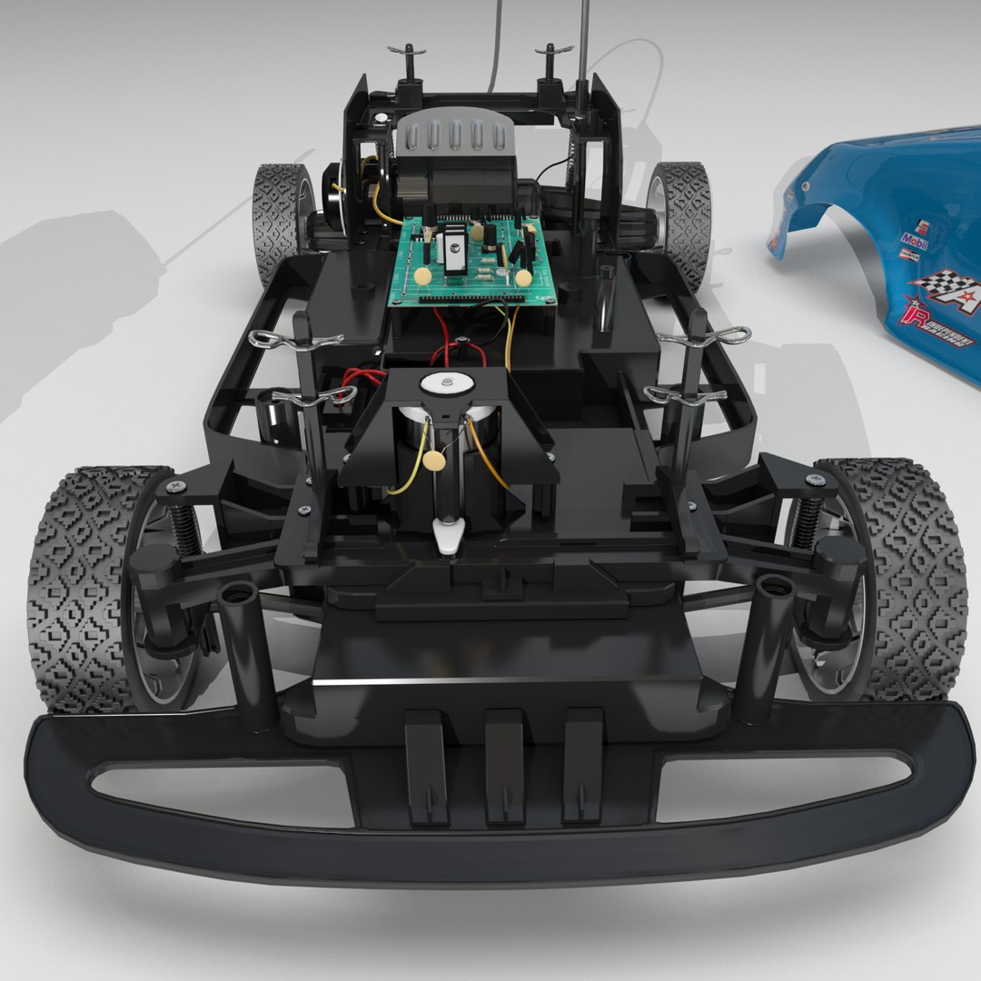 3d Aaa Powered Rc Car