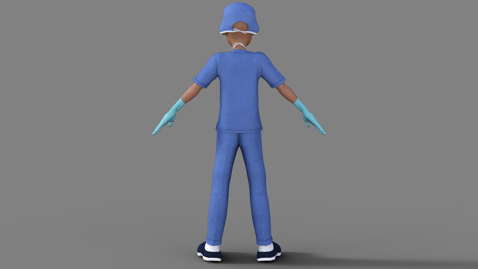 3D Cartoon Doctor Man 3D - TurboSquid 1913916