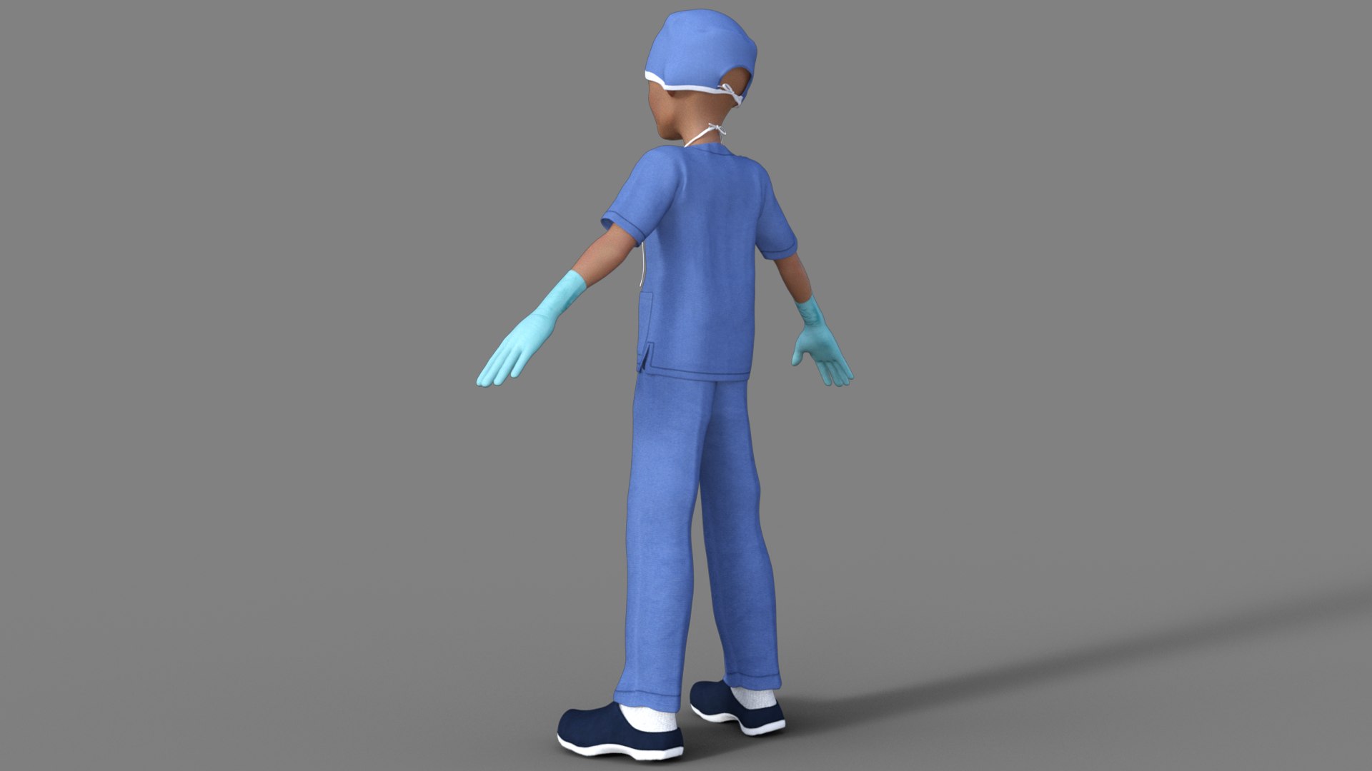 3D Cartoon Doctor Man 3D - TurboSquid 1913916