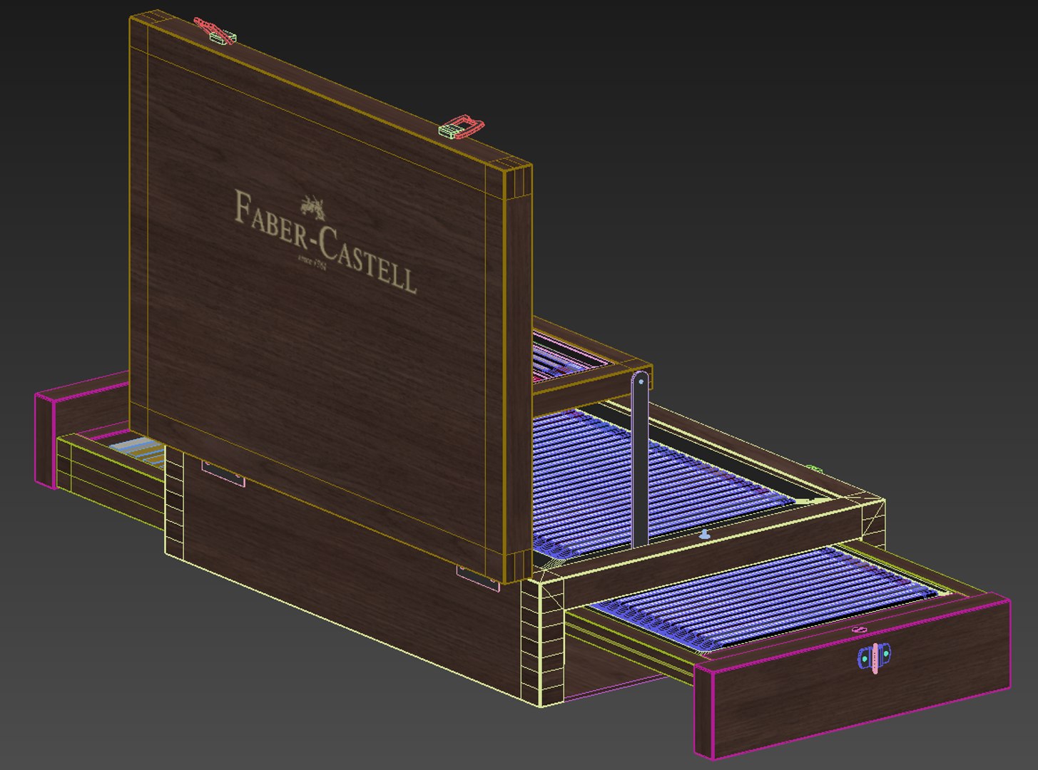 Faber Castell Set 3D Model - TurboSquid 1156257