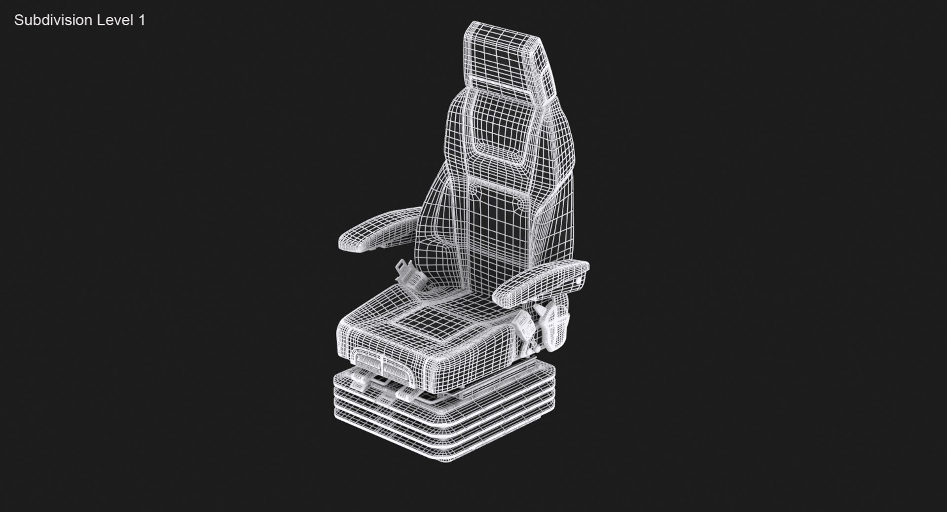 3d Model Vehicle Seat