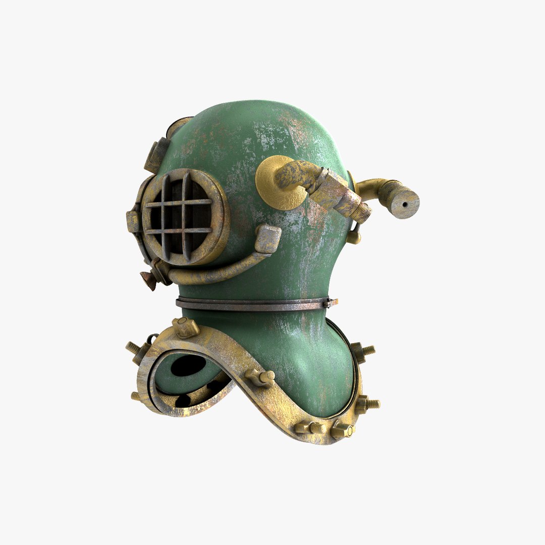 3d Model Diving Helmet