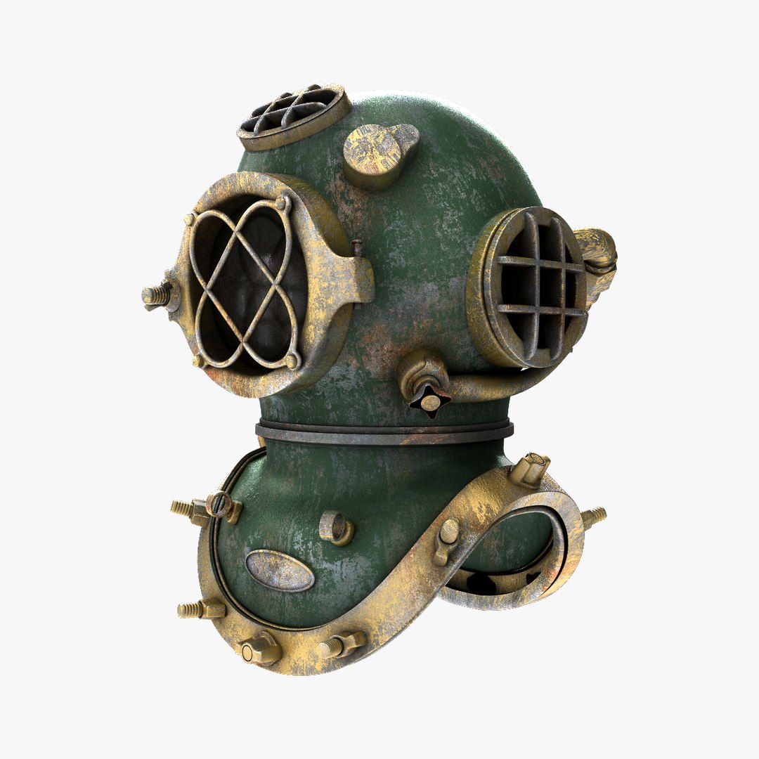 3d Model Diving Helmet