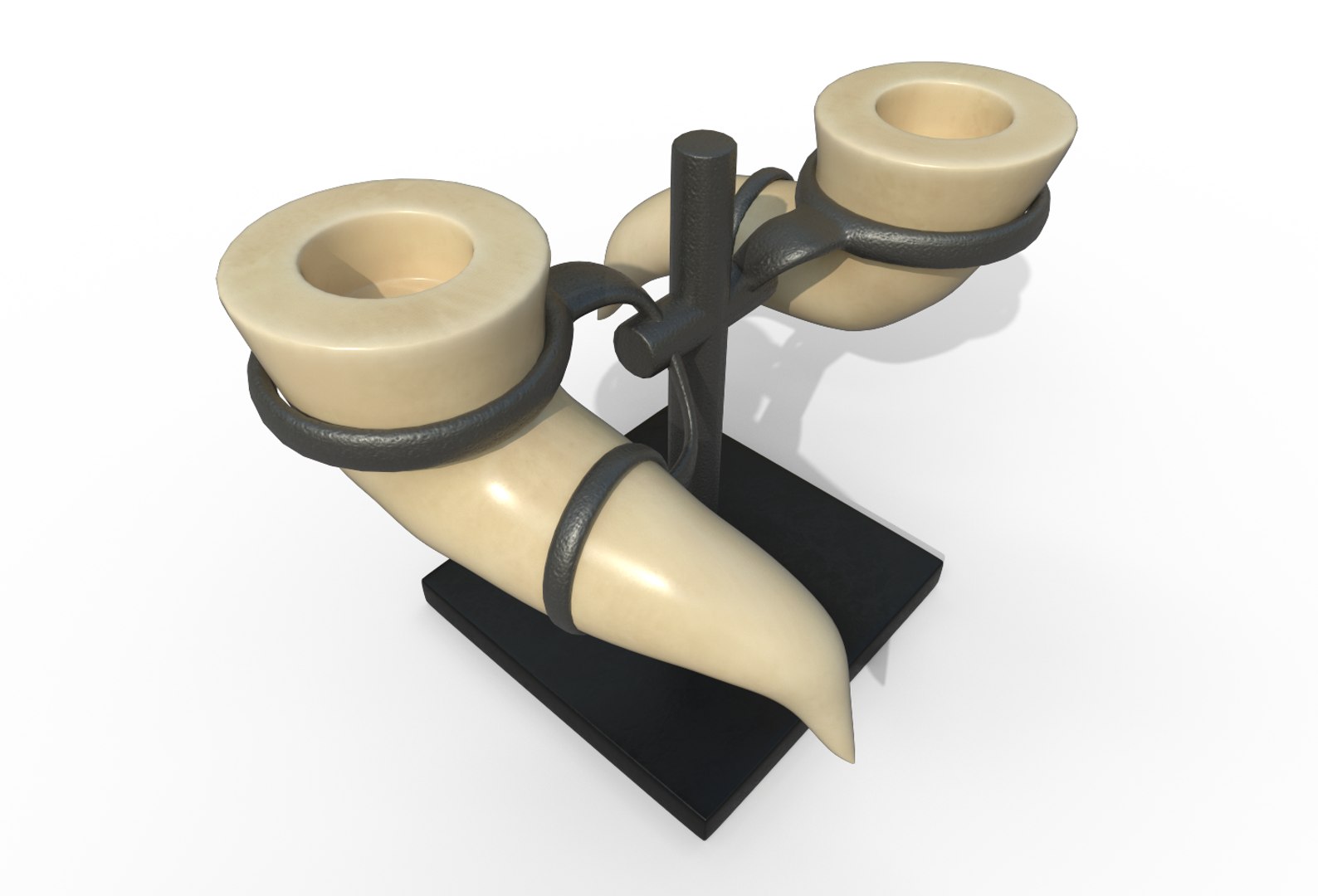 3D Candle Holder Oil Lamp - TurboSquid 1517765
