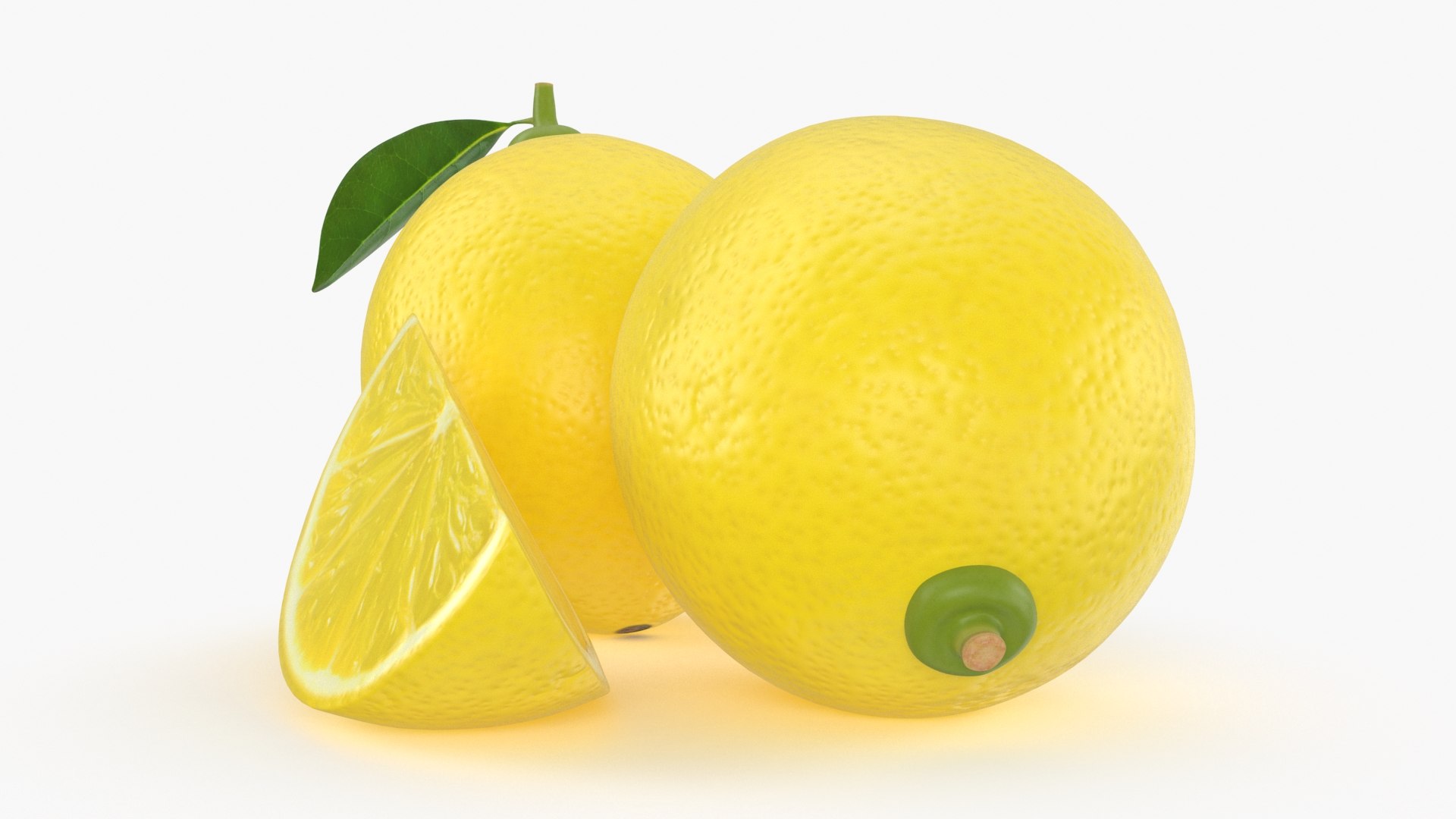 3D Small Lemon 01 - TurboSquid 2003062