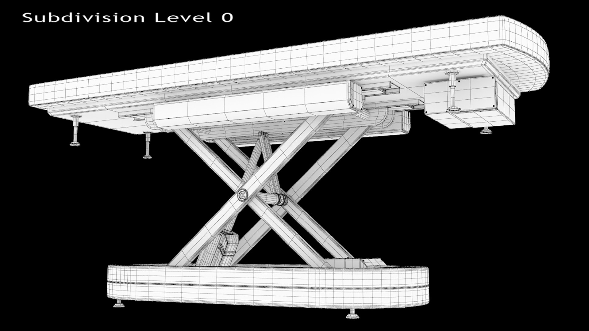 Operating Table 3D Model - TurboSquid 1280648