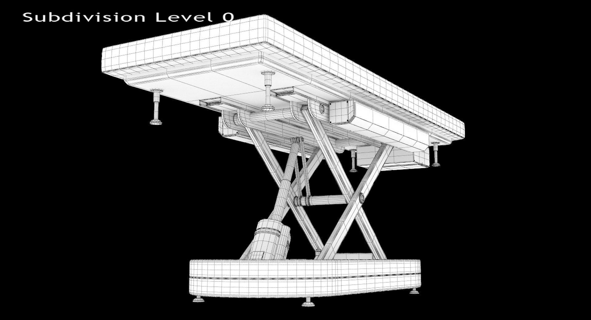 Operating Table 3D Model - TurboSquid 1280648