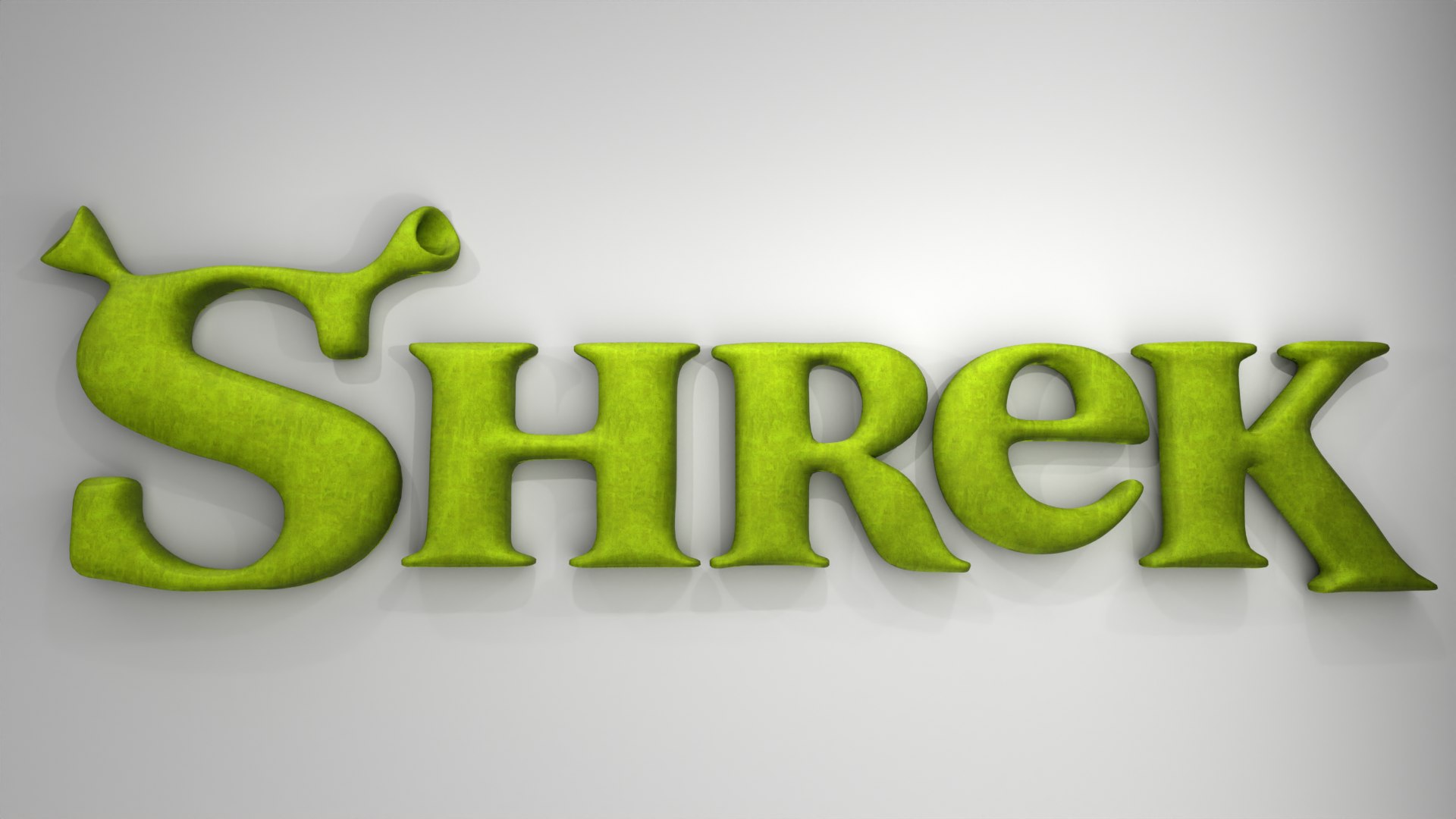 Shrek Lettering 3D Model - TurboSquid 2254202