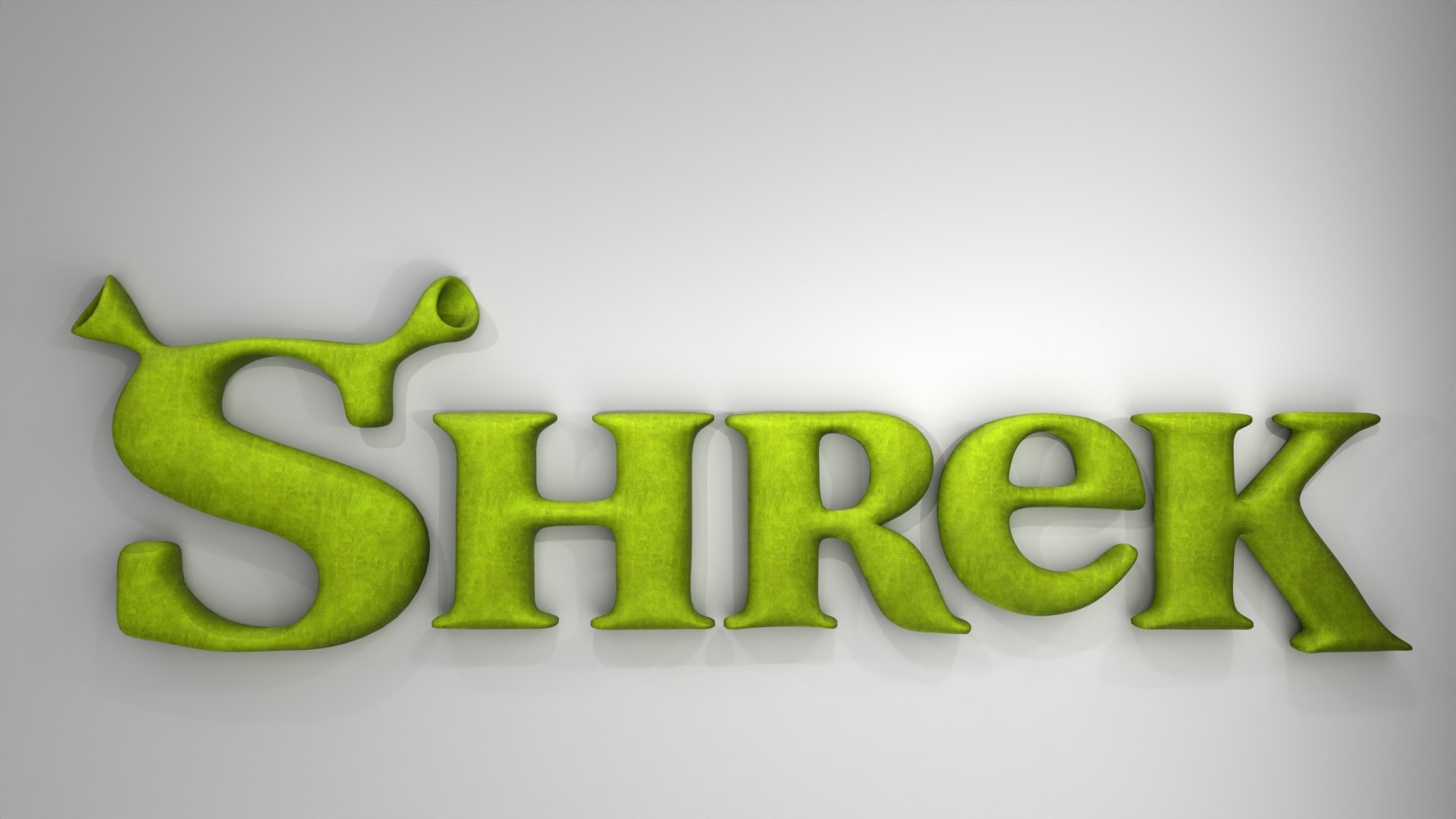 Shrek Lettering 3D Model - TurboSquid 2254202