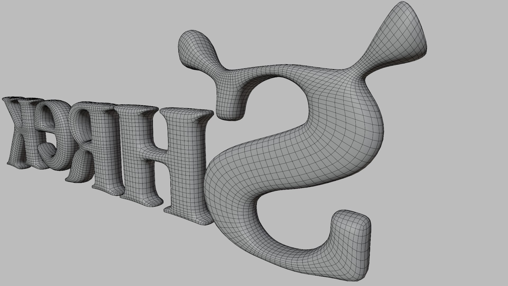 Shrek Lettering 3D Model - TurboSquid 2254202