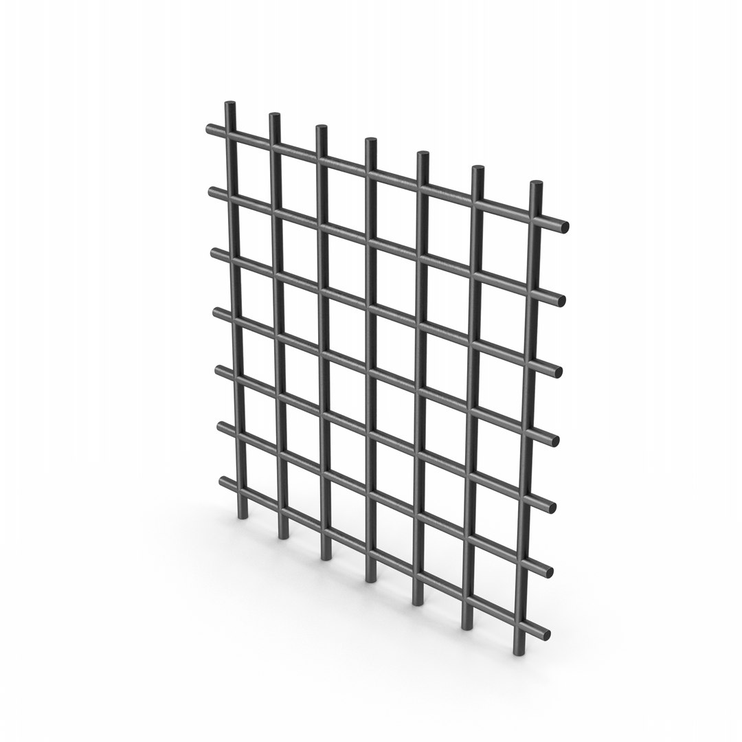 Jail Cell Metal Bars 3D Model - TurboSquid 2348446