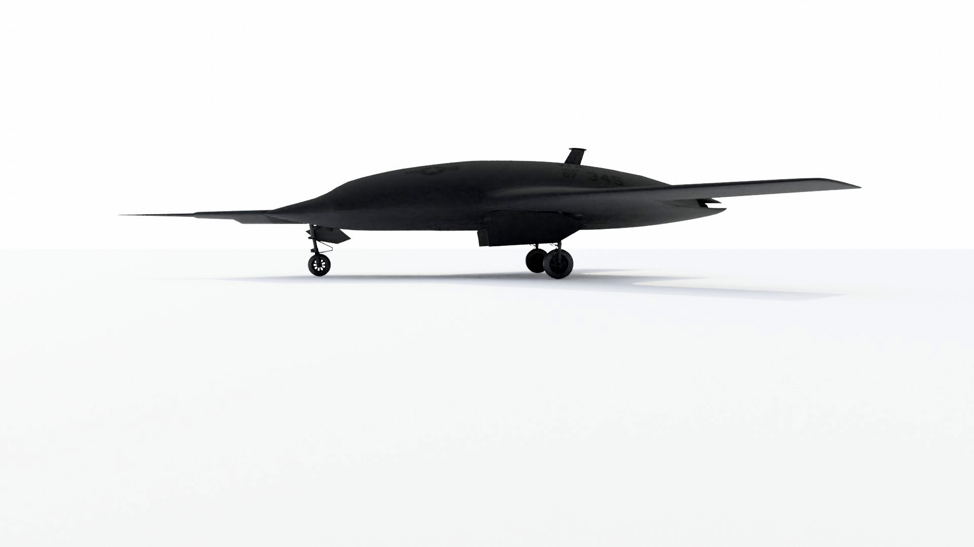 X-45a U S Aircraft 3d Model