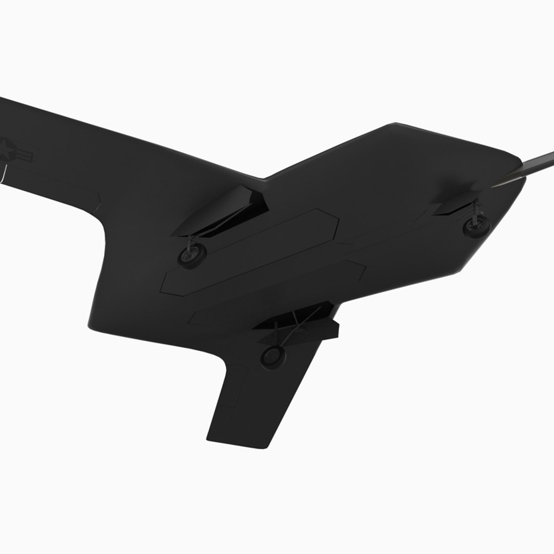 X-45a U S Aircraft 3d Model