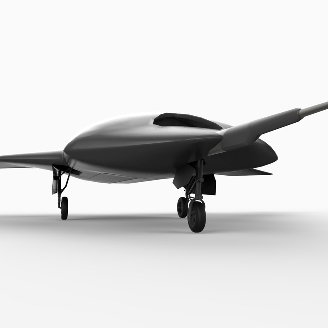 X-45a U S Aircraft 3d Model