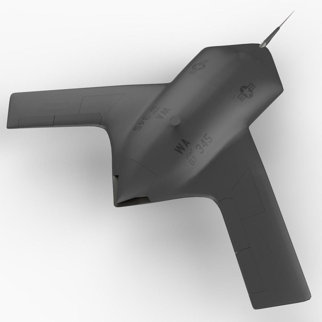 X-45a U S Aircraft 3d Model