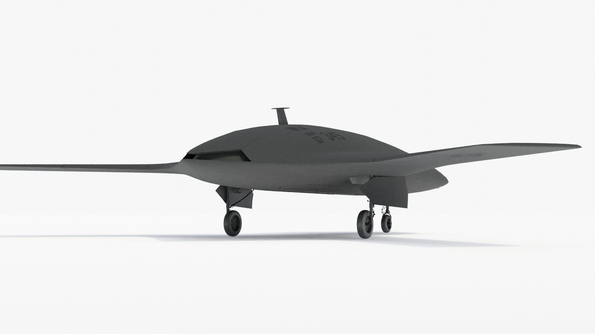 X-45a U S Aircraft 3d Model
