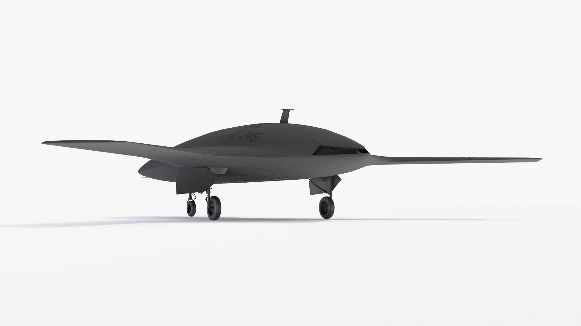 X-45a U S Aircraft 3d Model