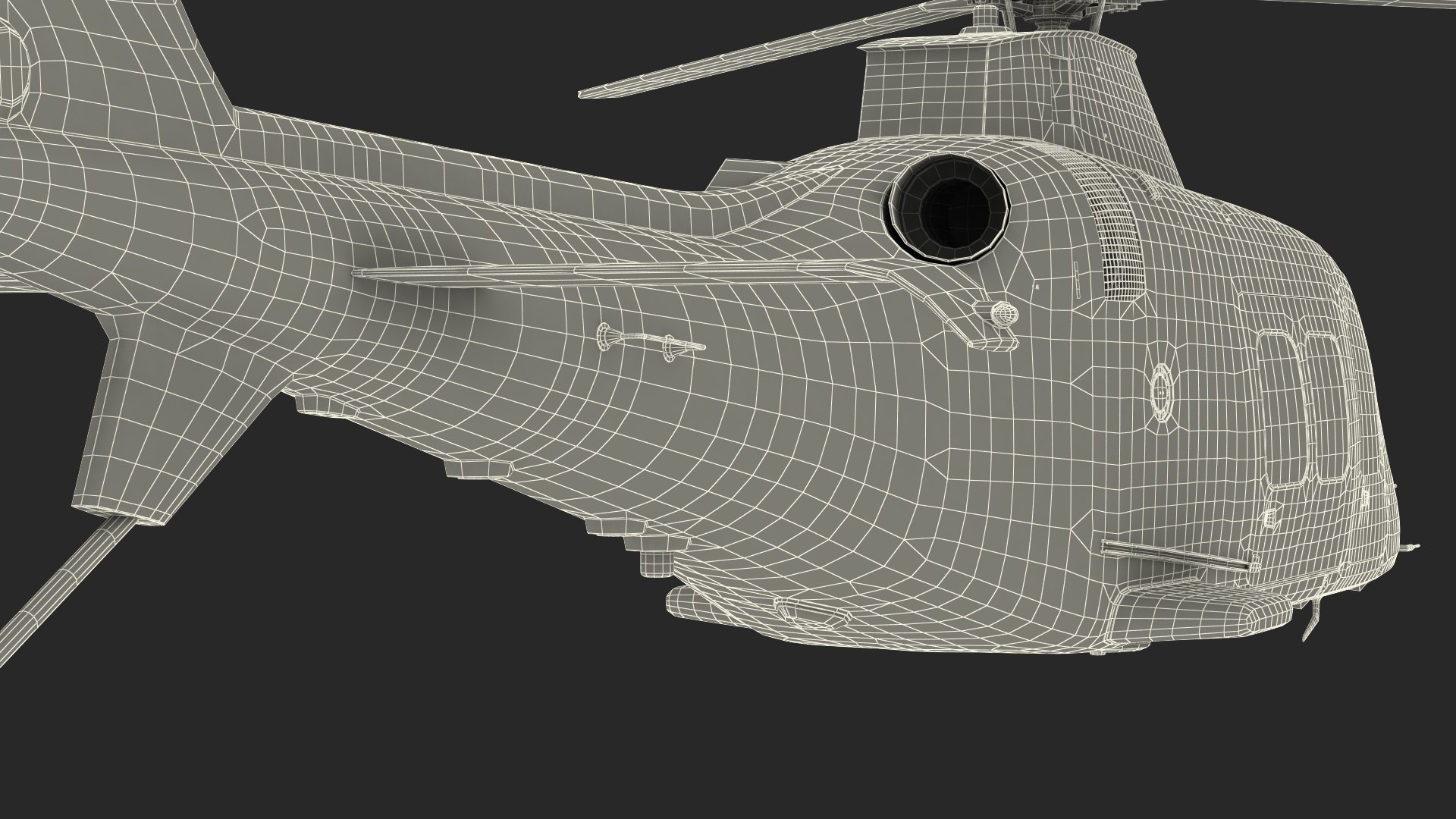 3D Model Multi-purpose Helicopter Retractable Landing Gear - TurboSquid ...