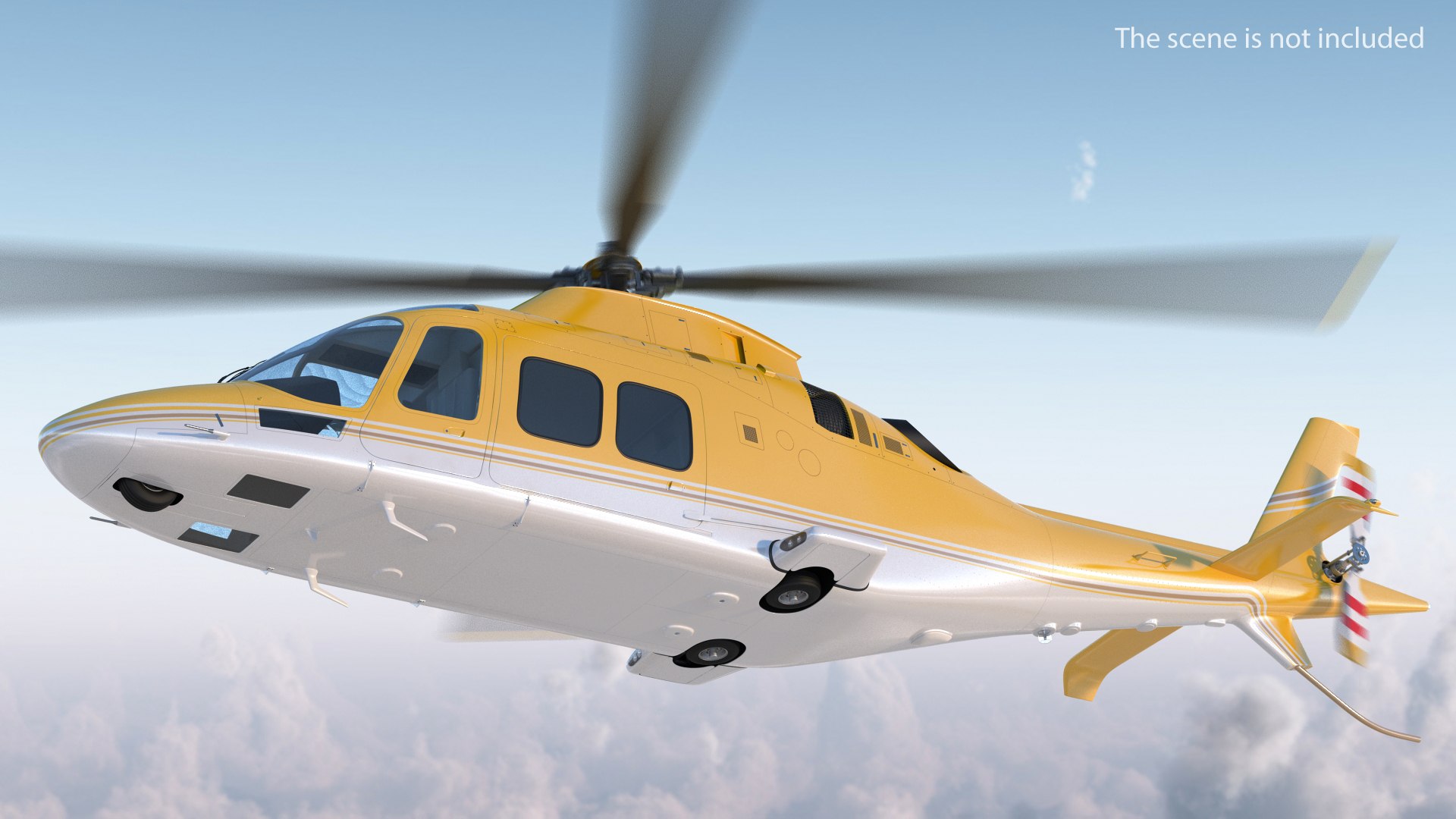 3D Model Multi-purpose Helicopter Retractable Landing Gear - TurboSquid ...