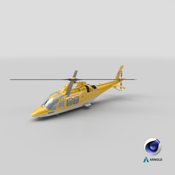 3D model multi-purpose helicopter retractable landing gear - TurboSquid ...