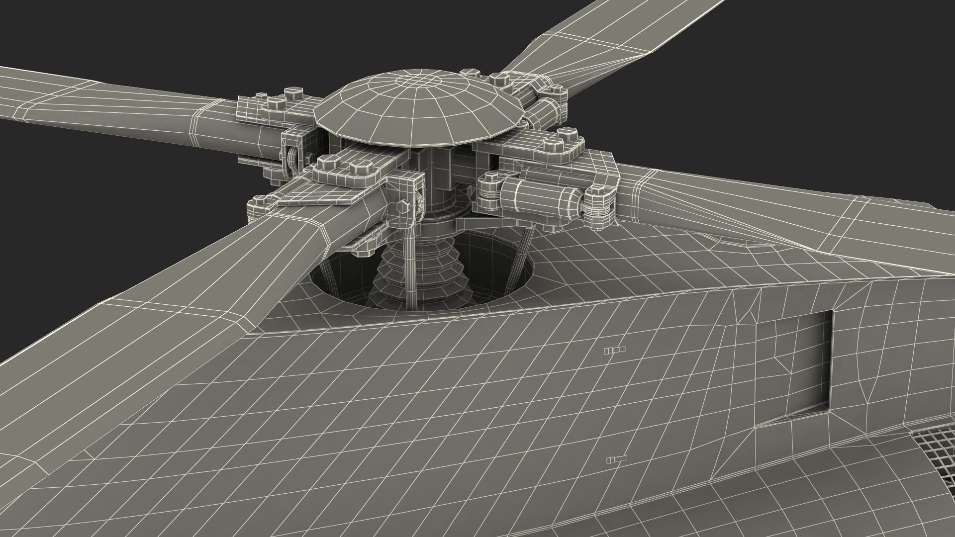 3D Model Multi-purpose Helicopter Retractable Landing Gear - TurboSquid ...