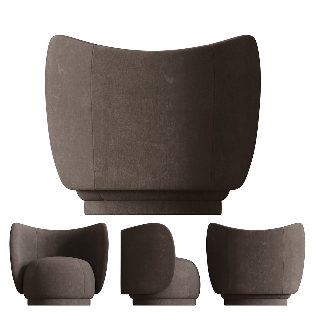 Lounge rico chair seating 3D - TurboSquid 1623030