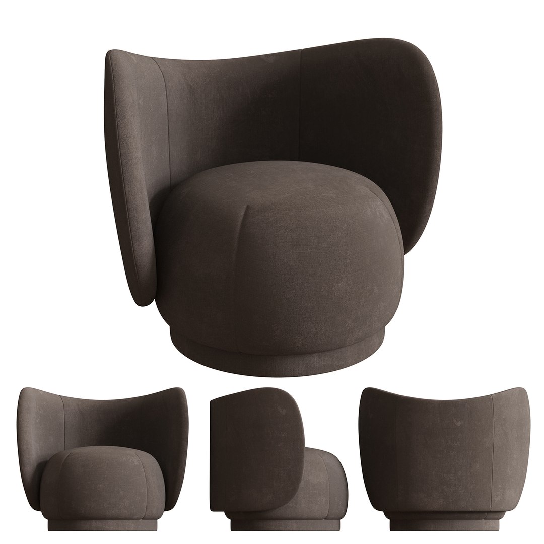 Lounge Rico Chair Seating 3D - TurboSquid 1623030
