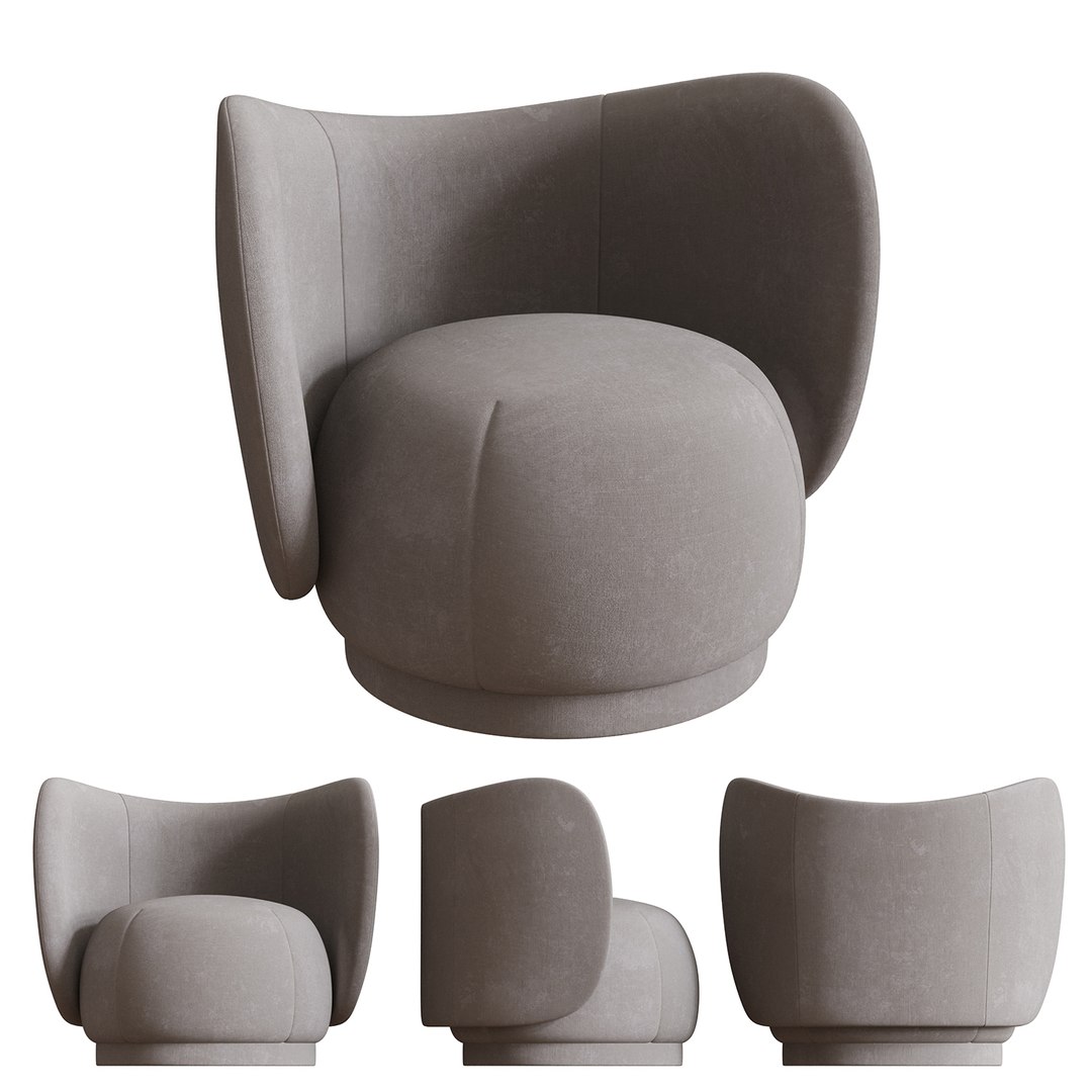 Lounge Rico Chair Seating 3D - TurboSquid 1623030