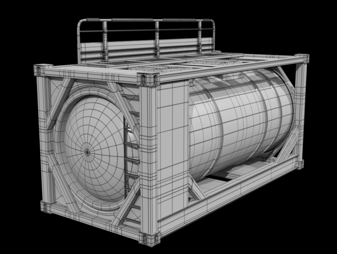 Portable Fuel Container 3d Model