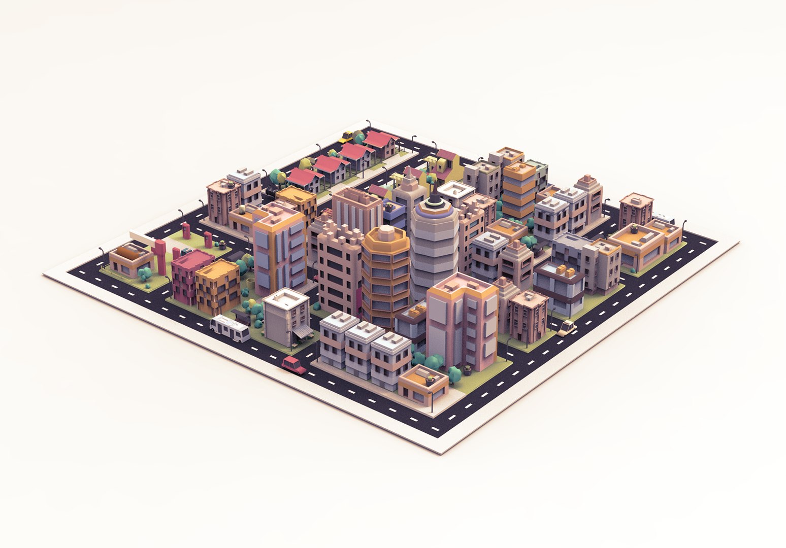 3D Model Building Modelling Games Ar - TurboSquid 1292484