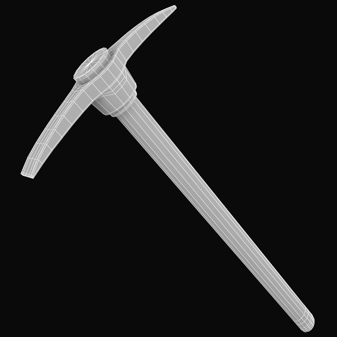 Pickaxe Pick Axe 3d 3ds