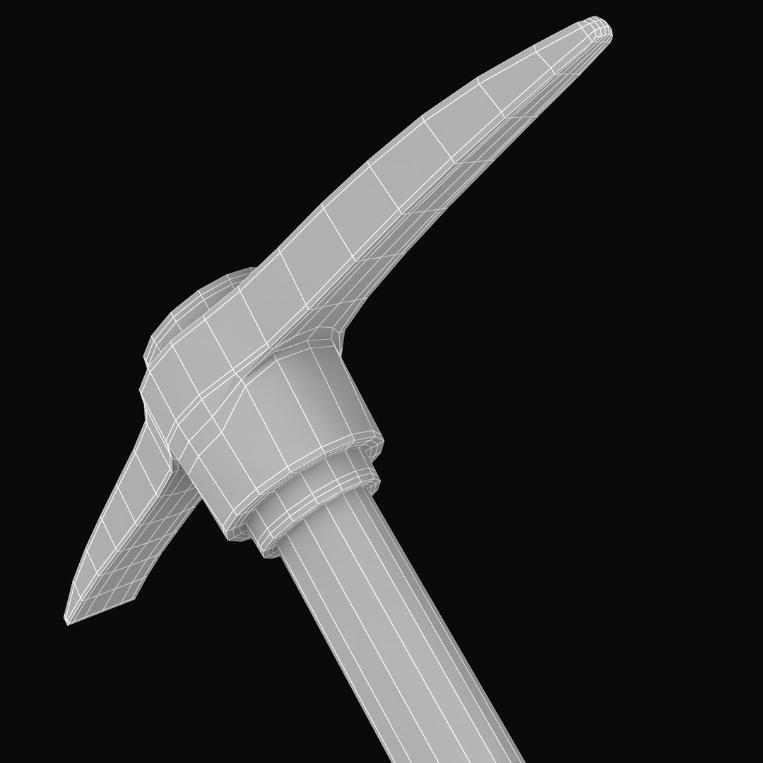 Pickaxe Pick Axe 3d 3ds