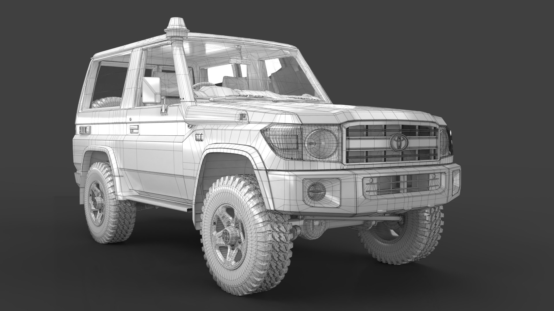 3D Land Cruiser Model - TurboSquid 1582393