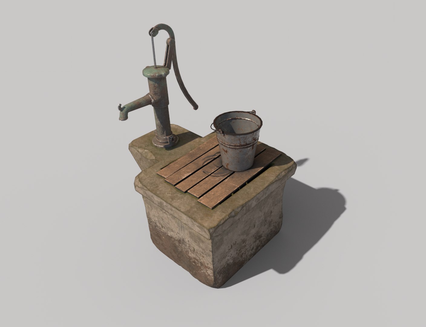 3D Model Water Well - TurboSquid 1727806