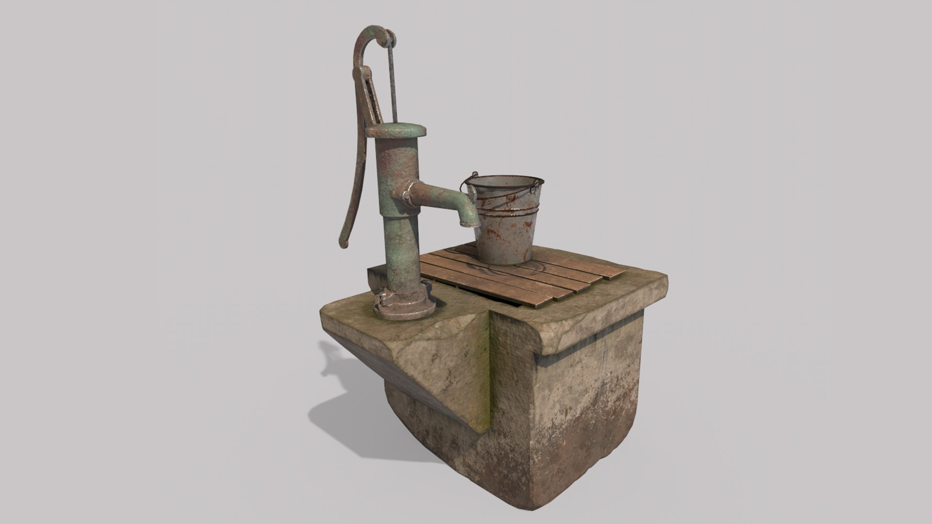 3D Model Water Well - TurboSquid 1727806