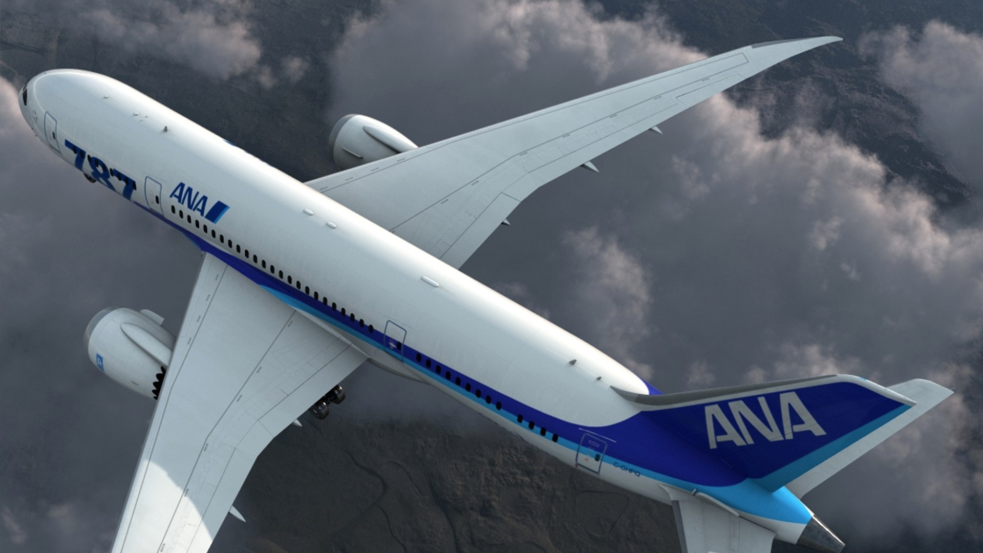 Boeing 787-8 Dreamliner ANA Livery Model - TurboSquid 2314153