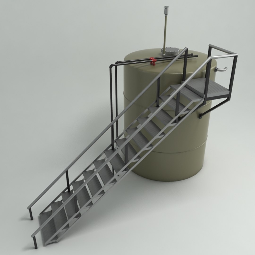 3d Liquid Tank Model