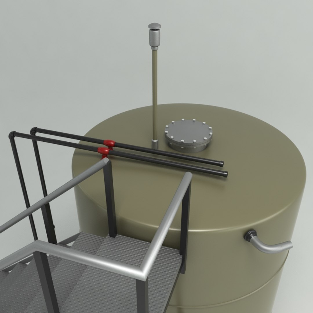 3d Liquid Tank Model