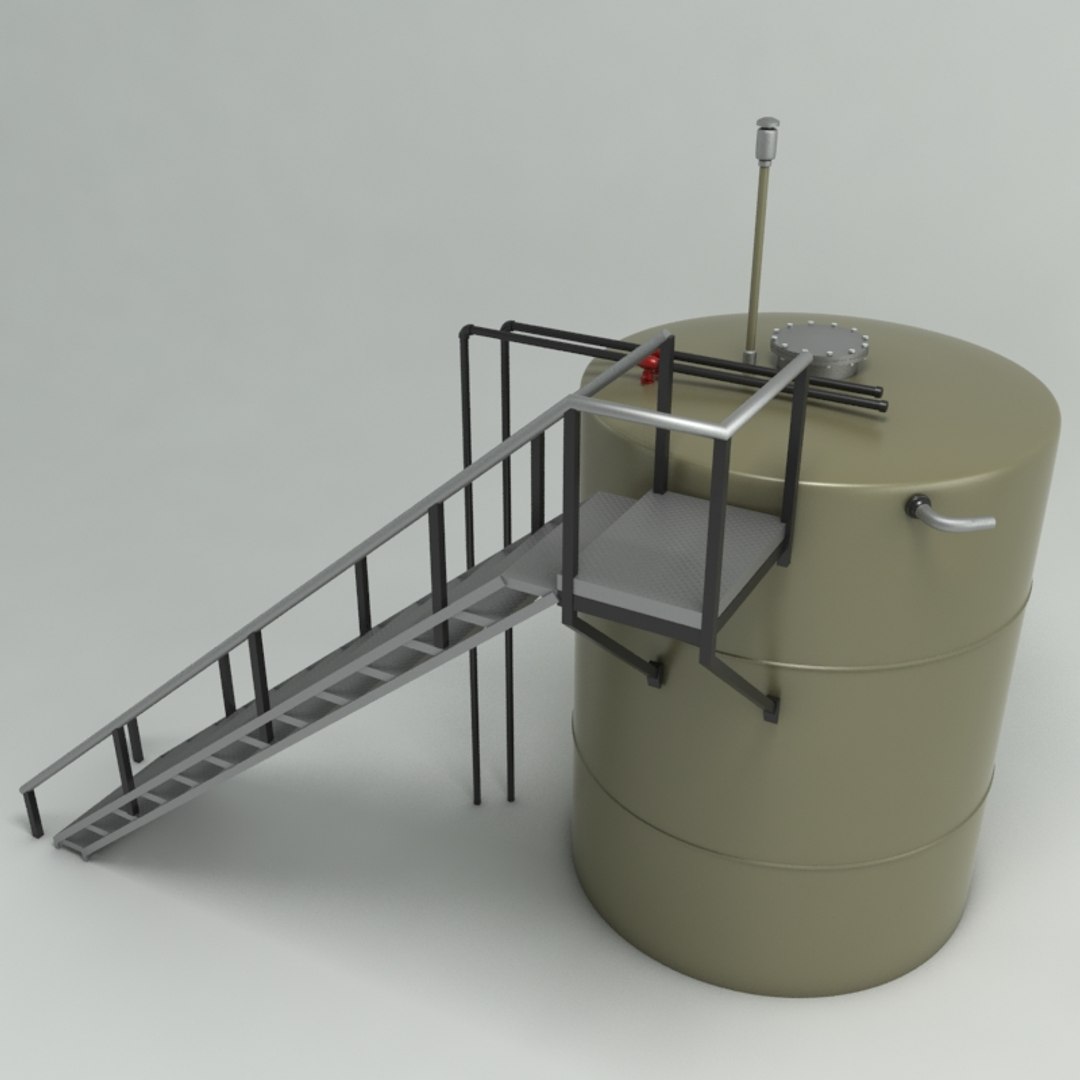 3d Liquid Tank Model