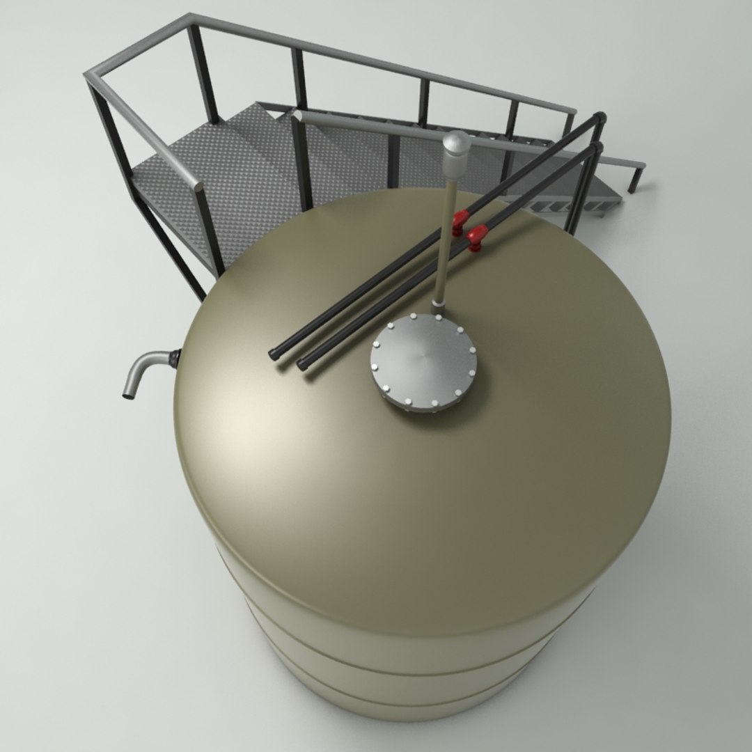 3d Liquid Tank Model