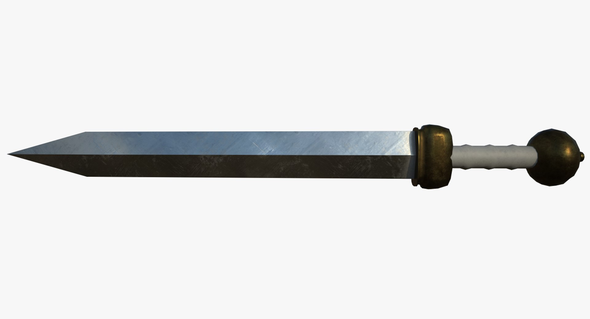 free roman sword 3d model