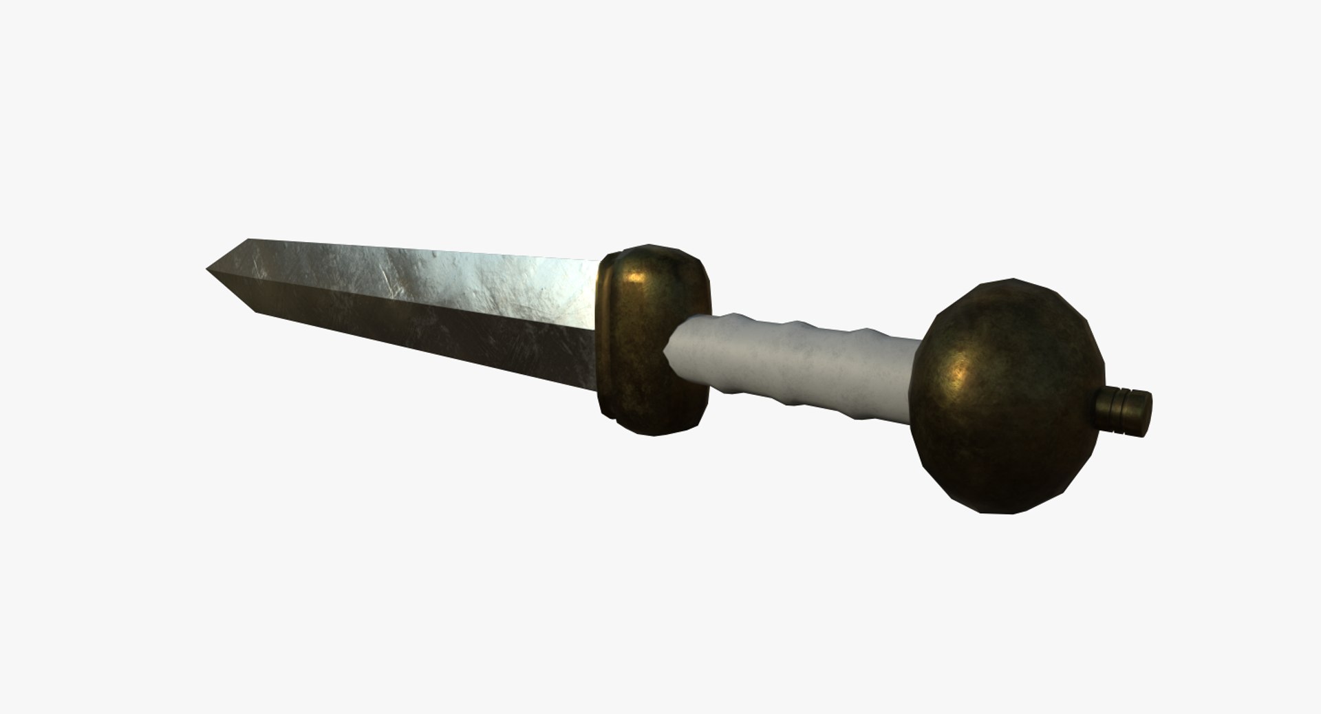 free roman sword 3d model