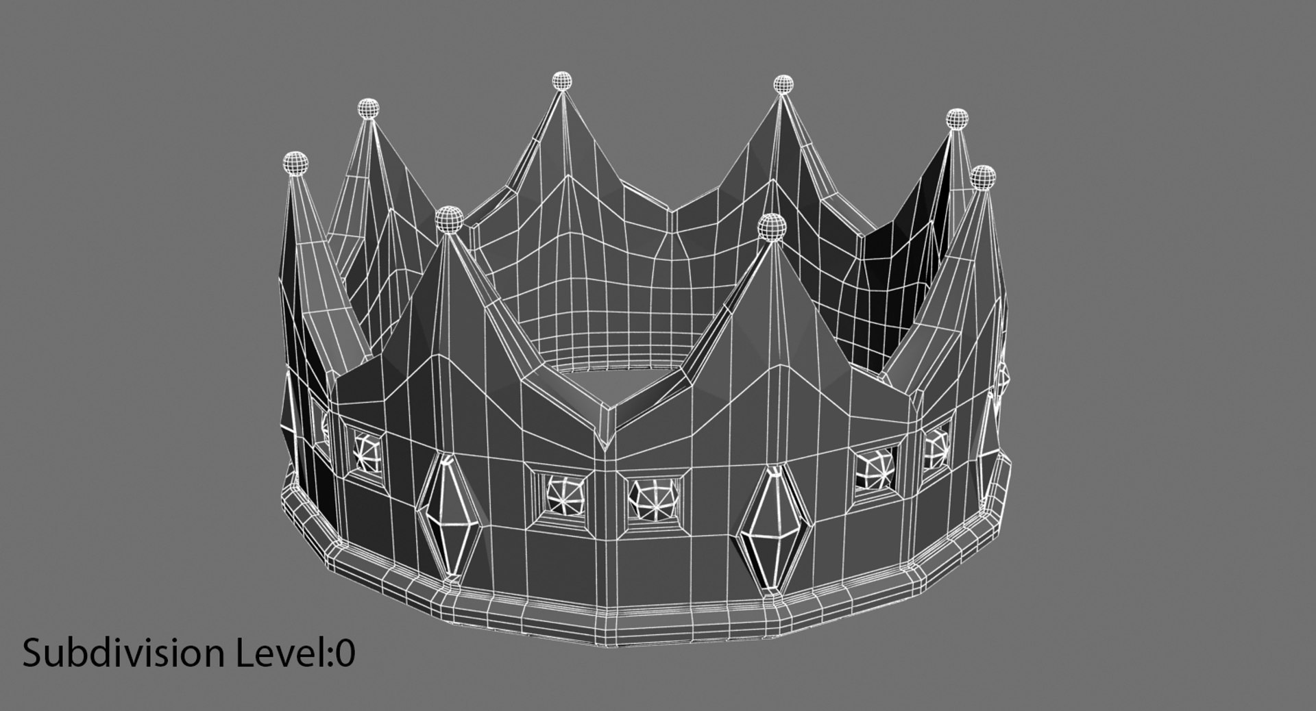 3D Model Crown - TurboSquid 1168236