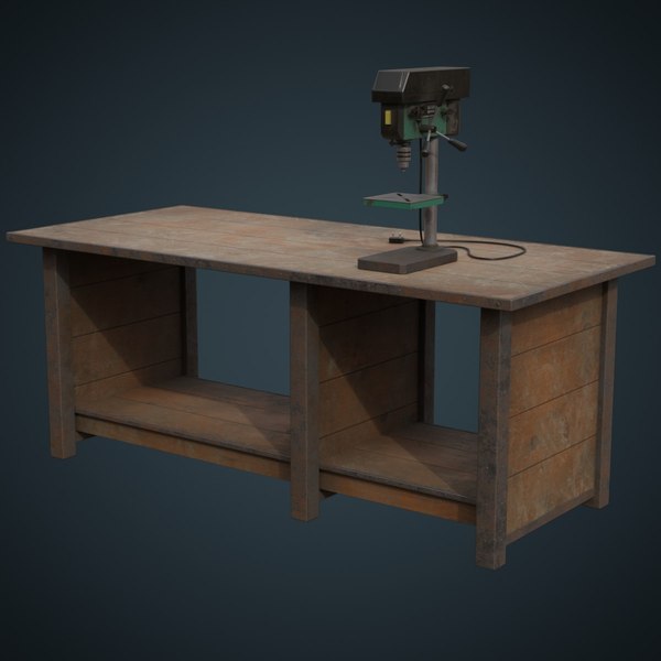 Workbench 1b model - TurboSquid 1387461