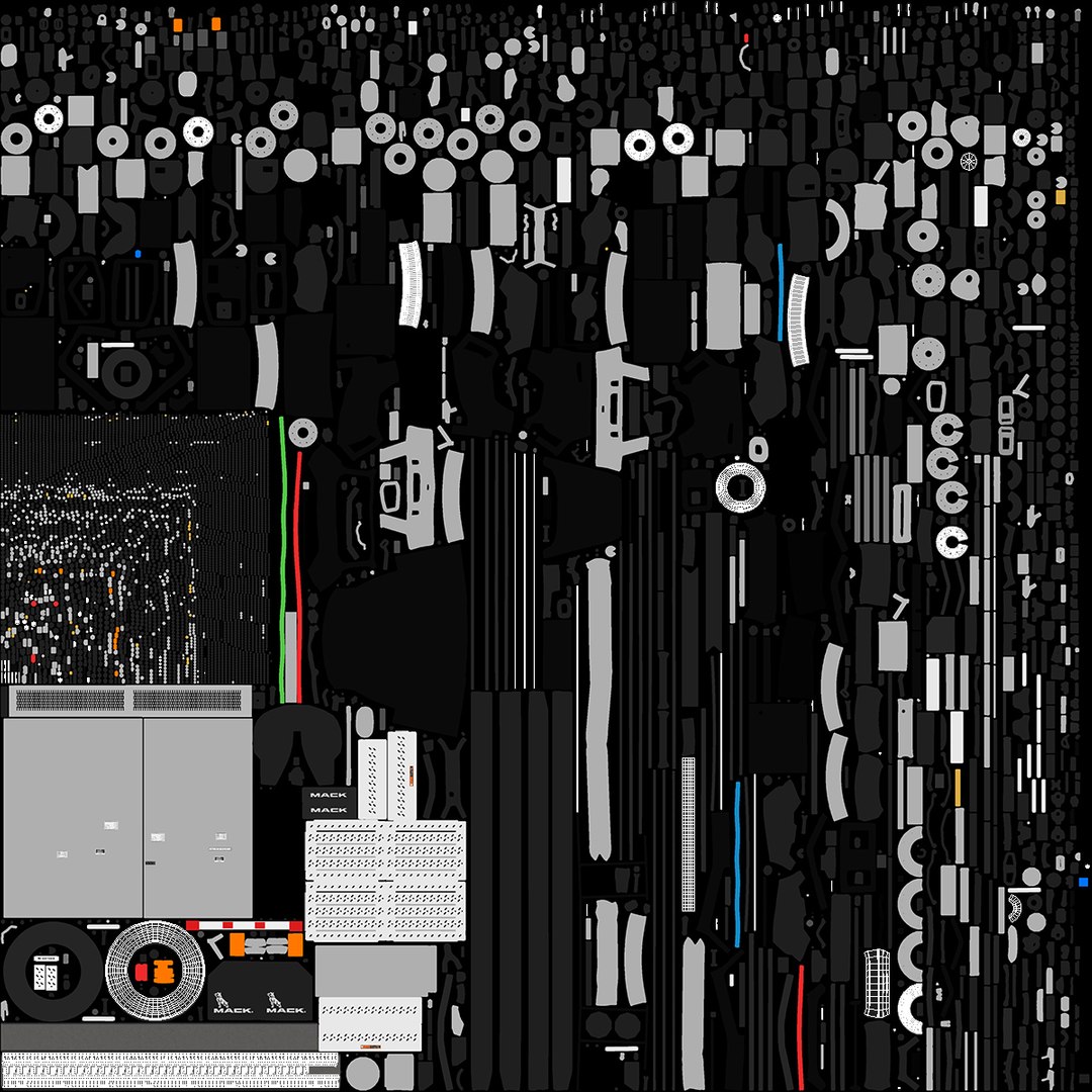 3D Mack Pinnacle Wheel Model - TurboSquid 2296402