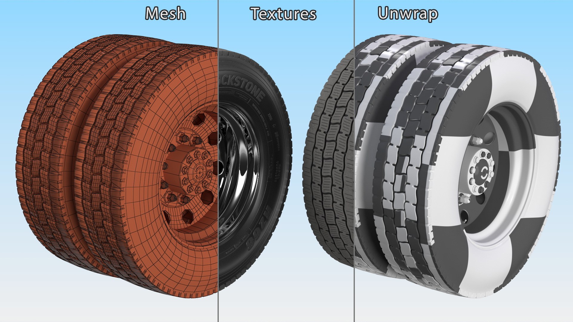 3D Mack Pinnacle Wheel Model - TurboSquid 2296402