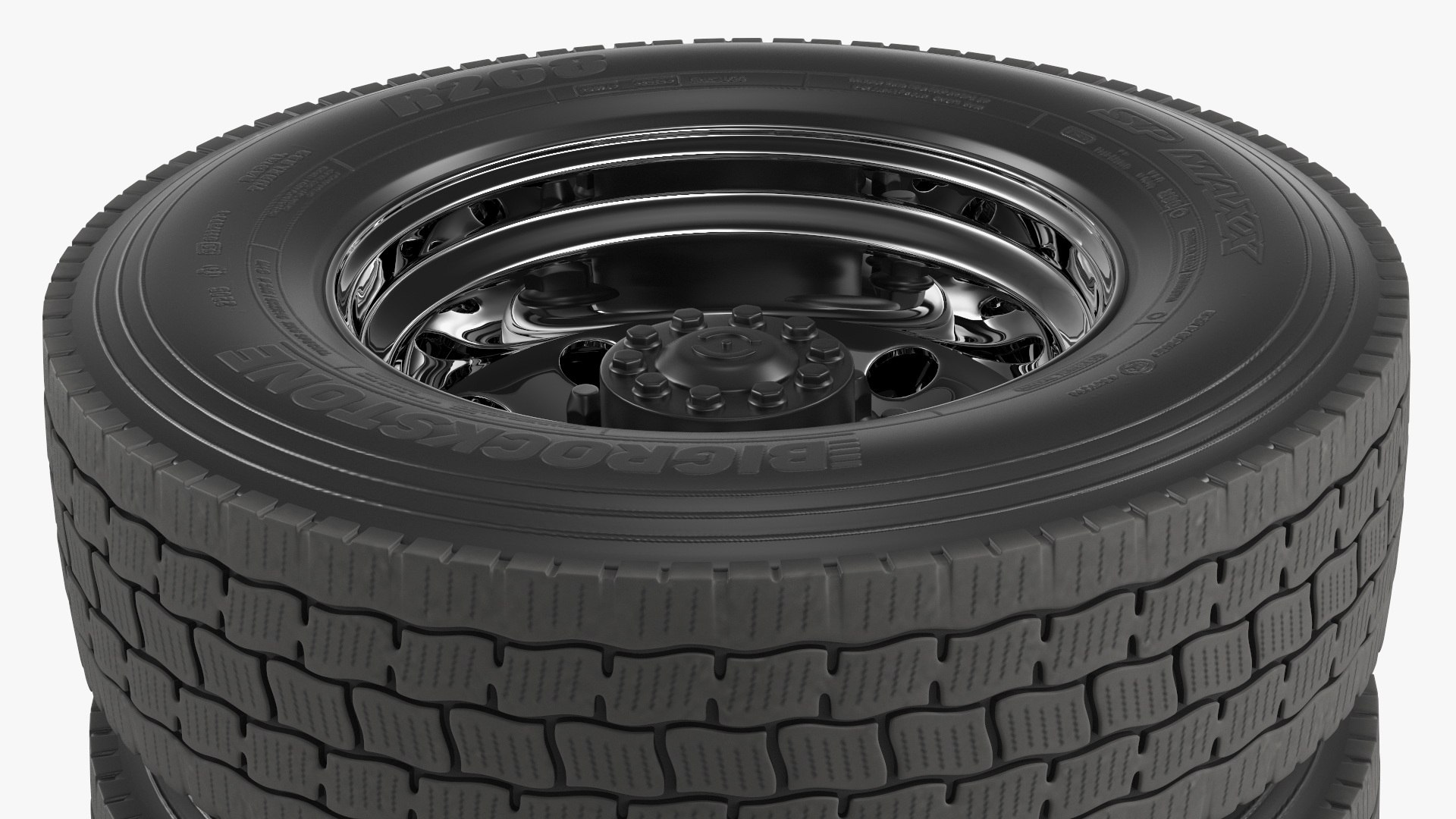 3D Mack Pinnacle Wheel Model - TurboSquid 2296402