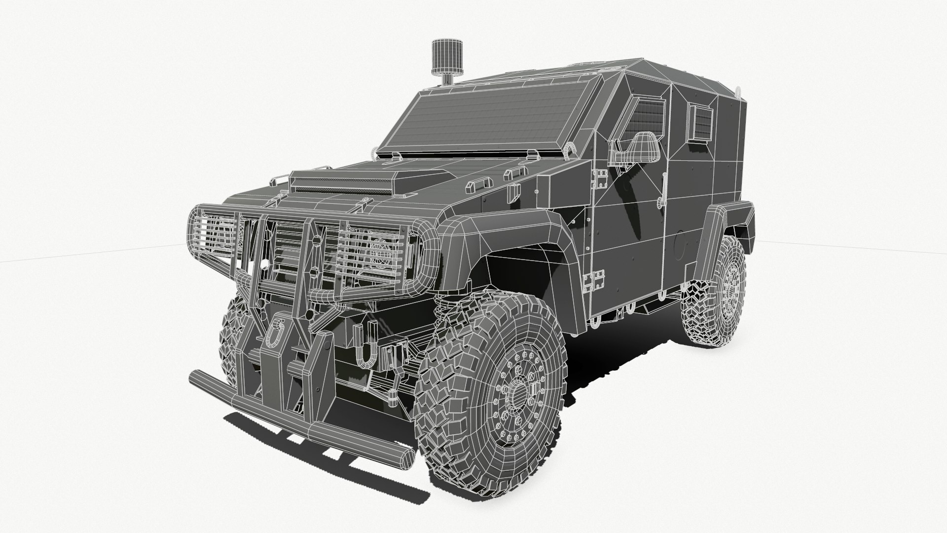 Arquus Dagger 4x4 Light Armored Vehicle model - TurboSquid 1842285