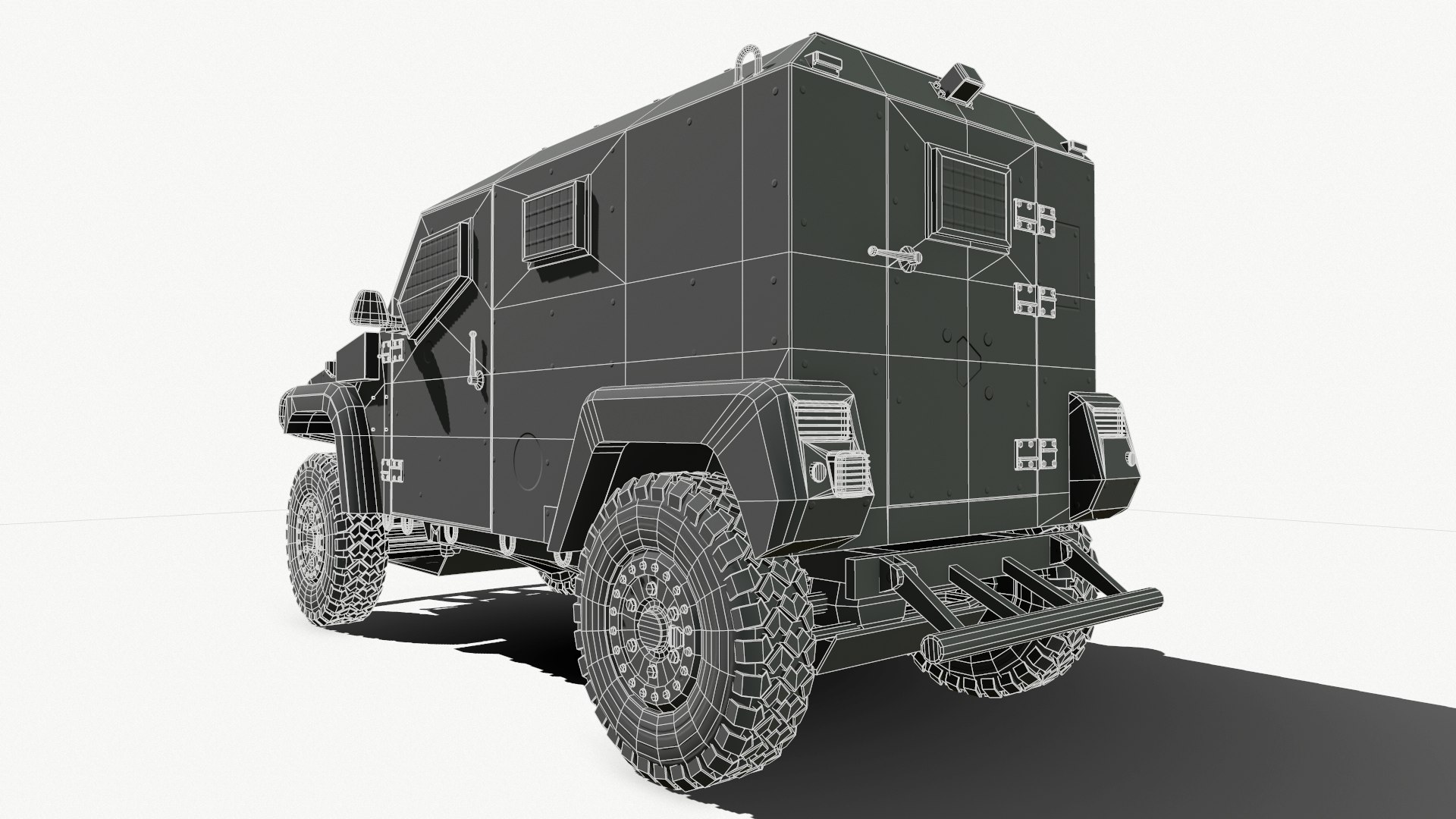 Arquus Dagger 4x4 Light Armored Vehicle model - TurboSquid 1842285