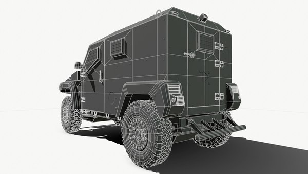 Arquus Dagger 4x4 Light Armored Vehicle model - TurboSquid 1842285